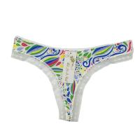 China Manufacturer Customized Sexy Lace Thong Underwear for Africans Knitted Hot Women's Sexy Ladies Thong Undergarments for sale