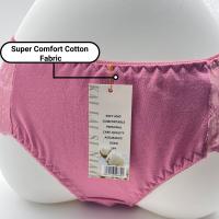 China Fashion Soft Cotton Panty Comfort Underpants Lace Briefs Low-rise Panty Intimates for Women Solid for Ventilation Sexy Panties for sale