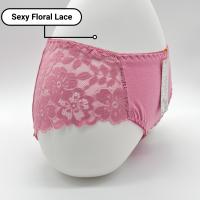 China Fashion Soft Cotton Panty Comfort Underpants Lace Briefs Low-rise Panty Intimates for Women Solid for Ventilation Sexy Panties for sale