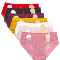 China New Arrival Lace Women Underpants 100% Modal Cotton Women Lingerie Breathable Lace Briefs Colorful Panties for Women for sale