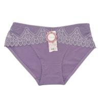 China 2024 Hot Selling Female Girl Women's Lace Panties 95% Combed Cotton New Trends Wholesale Underwear for Women for sale