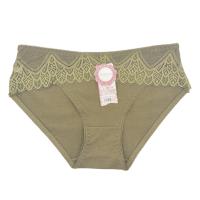 China 2024 Hot Selling Female Girl Women's Lace Panties 95% Combed Cotton New Trends Wholesale Underwear for Women for sale