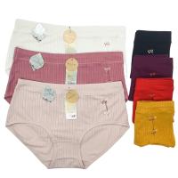 China Women's Fashion Comfortable Modal Hipster Brief Young Lady's Adult Underwear Panties Multi-Colors Wholesale Price for sale