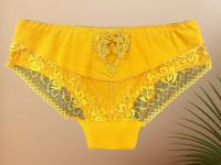 China High Quality Pure Cotton Ladies Brief With Lace New Design Hot Selling Cotton Panty Brief for Women for sale