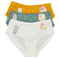 China Fashion Combed Cotton Women Panties With Bow Brief Hipster Latest Style for Women Underwear Panties Wholesale for sale