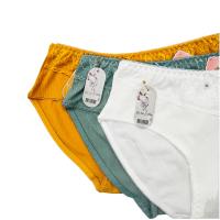 China Fashion Combed Cotton Women Panties With Bow Brief Hipster Latest Style for Women Underwear Panties Wholesale for sale