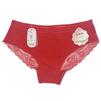 China High Elasticity Soft Sexy Lace Ladies Breathable Panties Briefs for Women's Cotton Underwear for sale