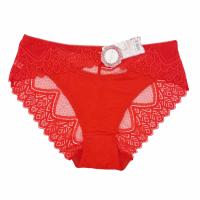 China Manufacturer Direct Wholesale New Style Women Panties Lace Underwear 95% Cotton Panties with Beautiful Lace for Women for sale