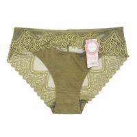 China Manufacturer Direct Wholesale New Style Women Panties Lace Underwear 95% Cotton Panties with Beautiful Lace for Women for sale