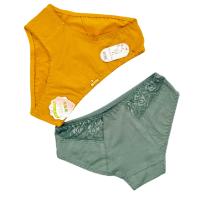 China High Quality Panty Women 95% Combed Cotton New Design Womens Cotton Briefs for sale