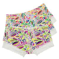 China New Arrival Women's Lace Cotton Boyshort Underwear Fashionable OEM ODM Sexy Panties for Women Female Wholesale for sale