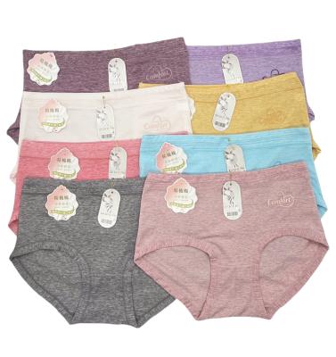 China Wholesale RTS Women Underwear Panties Mid-Rise Ladies Breathable Women's Underwear for sale