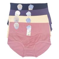China Breathable Women Panties Cotton High Waist Hip-hugging Women's Underwear Large Size Briefs Cotton for Women for sale