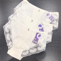 China 705# White Colors Cotton Panty Ladies High Quality Brief Wholesale for Women for sale