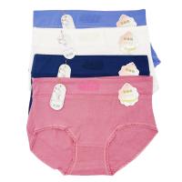 China Fashionable Girl Women Panties Plus Size Wholesale 8 Colors High Quality Cotton Panties for Girl and Women for sale
