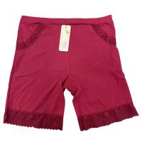 China Hot Selling Women's 7 Color Fashionable Cotton Boyshorts Long Boxer Lace Underpants High Quality Women Long Boxer for sale