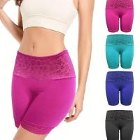 China Best Selling Women's Rich Color Fashionable Cotton Boyshorts Long Underpants Body Shaper Panties for Women for sale