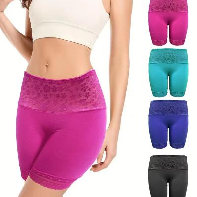 China Best Selling Women's Rich Color Fashionable Cotton Boyshorts Long Underpants Body Shaper Panties for Women for sale