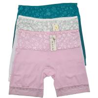 China Best Selling Women's Rich Color Fashionable Cotton Boyshorts Long Underpants Body Shaper Panties for Women for sale