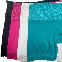 China Best Selling Women's Rich Color Fashionable Cotton Boyshorts Long Underpants Body Shaper Panties for Women for sale