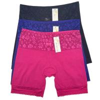 China Best Selling Women's Rich Color Fashionable Cotton Boyshorts Long Underpants Body Shaper Panties for Women for sale