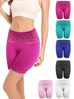 China Best Selling Women's Rich Color Fashionable Cotton Boyshorts Long Underpants Body Shaper Panties for Women for sale