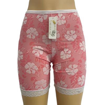 China Hot Selling Women's Boyshorts Panties Jacquard Design Lace Underwear Panties and Boy Shorts for Women for sale