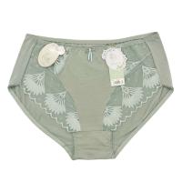 China Plus Size Women Fat Underwear Panties 95% Combed Cotton Decorated With Lace and Bow Plus Size Panties for Women for sale