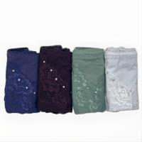 China Wholesale 2024 Mid-Rise Women's Panties Plus-Size Female Underwear With Lace 95% Combed Cotton Underwear for Women for sale