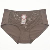 China Wholesale 2024 Mid-Rise Women's Panties Plus-Size Female Underwear With Lace 95% Combed Cotton Underwear for Women for sale
