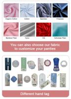 China Custom Logo OEM ODM Jacquard Panties Underpants for Women 2024 New Design High Waist Women Panties for sale