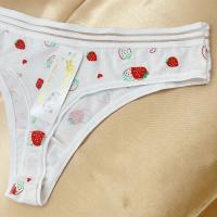 China Women Thongs Panties Wholesale Low Waist Breathable G-String Cotton Thongs Ladies Panties Underwear for Women for sale