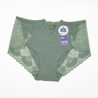 China Factory Sale Women's Lace Panties Floral Knitted Lingerie Plus Size Women's Panties for sale