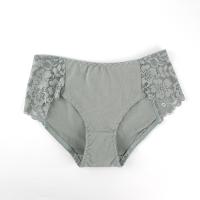 China Wholesale Cotton Lace Brief Ladies Underwear Best Quality Oem Odm Underwear Women Cotton for sale