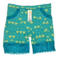 China Women's Mid Waist Sporty Style Breathable Cotton Shorts Factory Wholesale Floral Printed Boyshorts Panties Traceless Tight Fit for sale