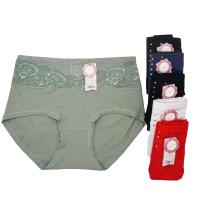 China OEM/ODM Support Women High-Waisted Panties 95% Combed Cotton Everyday Style Underpants for Women for sale