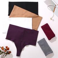 China OEM ODM Thong Hot-selling Plus Size Ladies Body-shaping Pants High Waist Ladies Seamless Underwear Tummy Pants Thong for sale