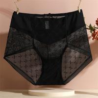 China Ladies Underwear Foreign Trade High Waist Sexy Lace Breathable Elegant Hip High Waist Ladies Briefs for sale