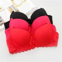 China Wholesale Smooth Lace Bra Japanese Girls Underwear Thin AB Cup Small Breasts Gathered Sexy Ladies Bra Summer for sale