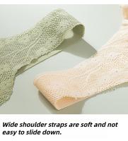 China 2025 New Arrival Front Closure Bra for Women Lace Seamless Women Sporty Wire Free Middle Age Ladies Women Bra for sale