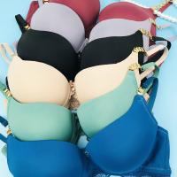 China New Arrival Wholesale 46-52C Women Bra Underwire Push up Gathering Comfortable High Quality Ladies Bra for sale