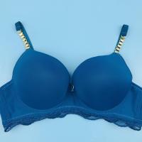 China New Arrival Wholesale 46-52C Women Bra Underwire Push up Gathering Comfortable High Quality Ladies Bra for sale