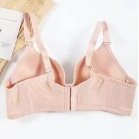 China Women Plus Size Bra Seamless Solid Colors D Cup High Quality Wholesale Women Plus Size Bra for sale