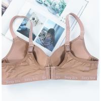 China Wholesale Solid Color Small Breast Cup Bra Women Sporty Comfortable Wire Free Bra for sale