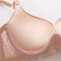 China New Arrival 2025 Women Bra Lace Design With Bow 34B 36B 38B Ready to Ship Underwear Lace Bra for Women for sale
