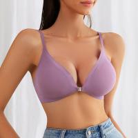 China Women Sporty Seamless Bra Front Closure S-XL Wholesale High Quality Solid Bra for Women for sale