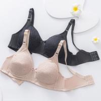 China C Cup Women Bra Wire Free Push up Factory Wholesale Cheap Price Ladies Lace Bra for Women for sale