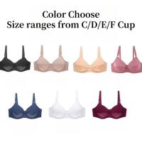 China Pushing up Bra Smoothing Touch Big Size Bra Available in C/D/E/F Wholesale Provided Women Bra for sale