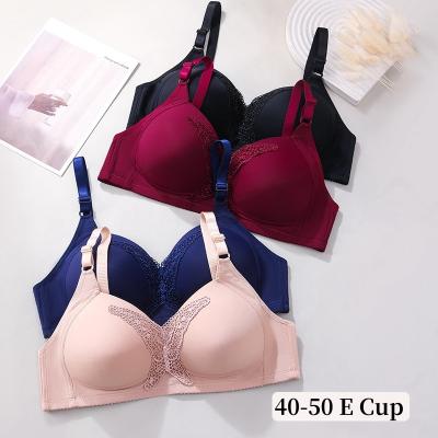 China Ladies Bra High Quality Ready to Ship E CUP Plus Size Wholesale Price Women Bra E Cup for sale