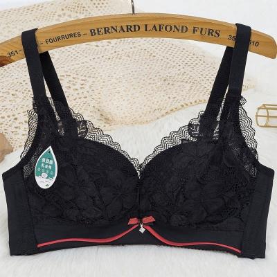 China Women Bra Underwear High Quality Comfortable Fashion Design Bra With Lace Wire-Free Wholesale Bra Winter for Women for sale
